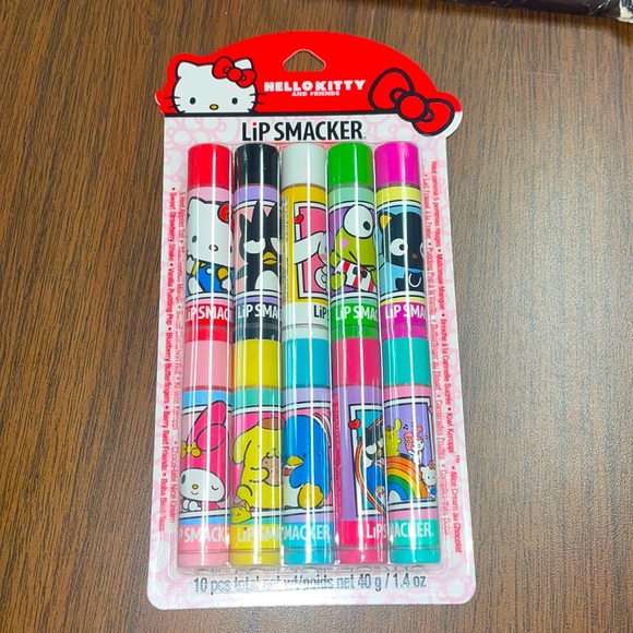 Hello Kitty | Makeup | Hello Kitty And Friends Lip Smackers Pcs | Poshmark